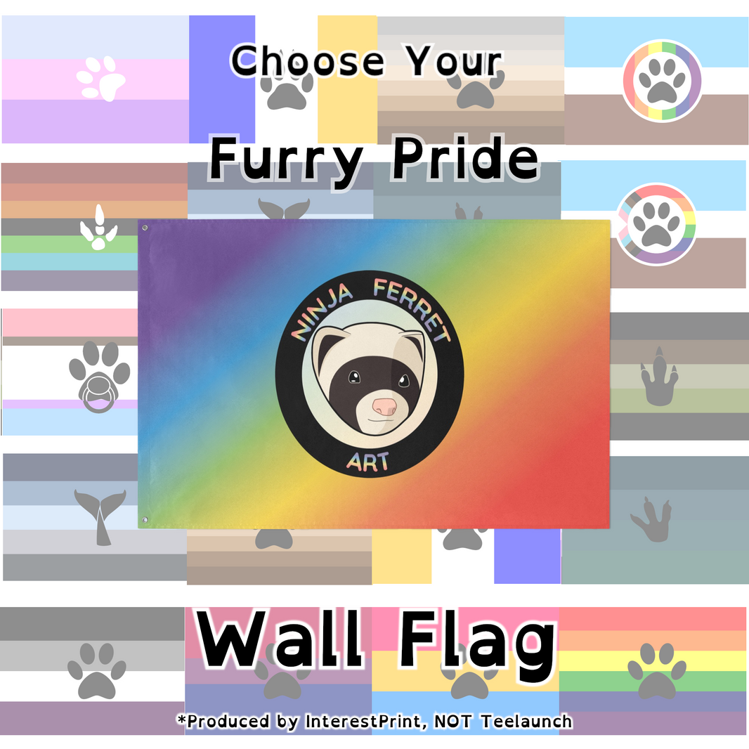 Furry Flags – ninjaferretart